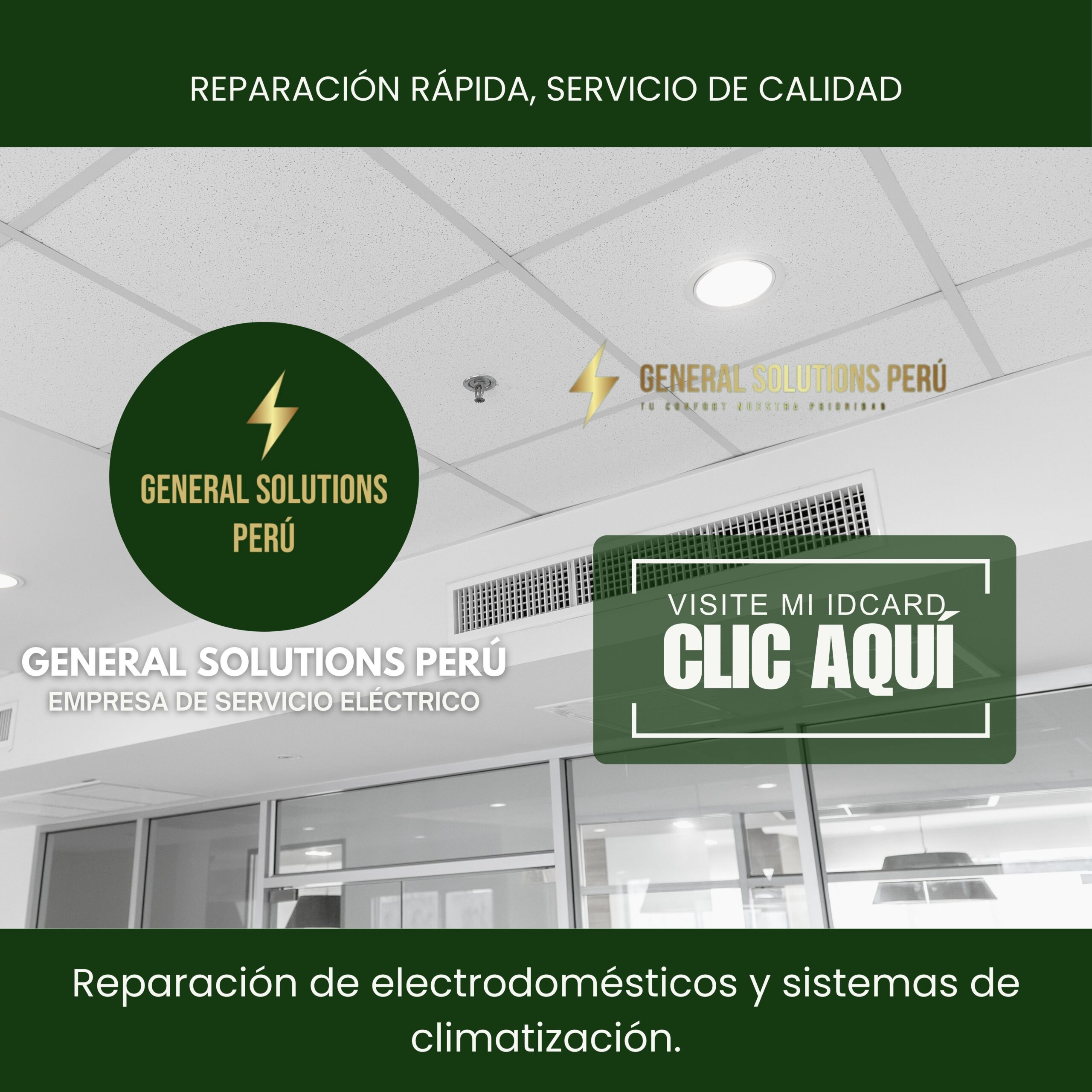 General Solutions Perú | Reparación de Electrodomésticos